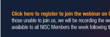 The NISC AI Webinar Series Continues :: Join Us October 22!