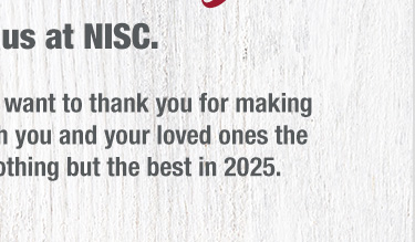 Happy Holidays from NISC