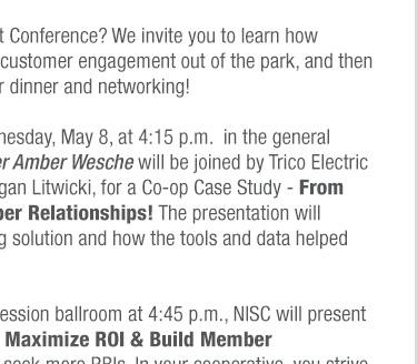 Dinner’s on NISC at the 2024 Connect Conference!