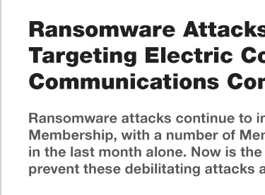 REMINDER: Join Us for a Critical NISC Webinar: Ransomware Attacks ...