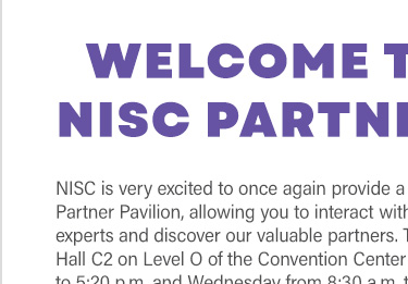 Introducing the Partner Pavilion at the 2022 NISC MIC!
