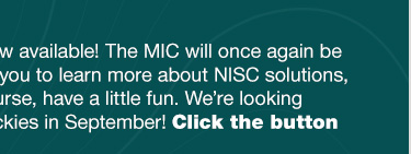 Registration is Now Open for the 2023 NISC MIC