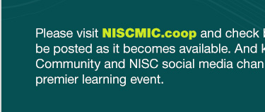Registration is Now Open for the 2023 NISC MIC