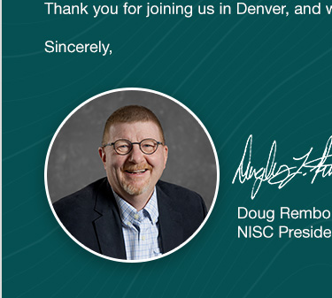 Welcome to the 2023 NISC MIC in Denver!