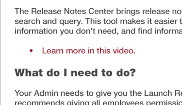 Introducing the NISC Release Notes Center