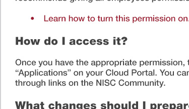 Introducing the NISC Release Notes Center