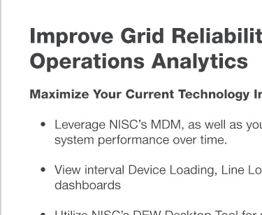Improve Grid Reliability and Efficiency with Operations Analytics