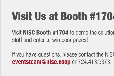 We Hope to See You at TechAdvantage!