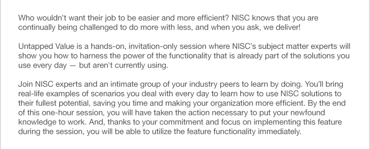 Join NISC and Gain Untapped Value from Your Software