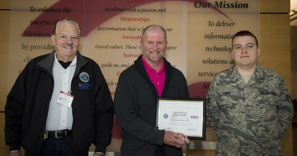 NISC Supervisor Recognized with Patriot Award for Military Support ...